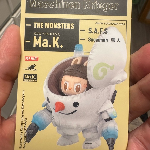 POP MART | Other | Popmart Labubu The Monsters Kow Yokoyama Maschinen ...
